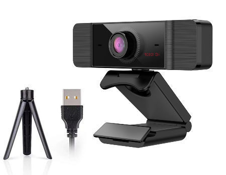 1080p Full Hd Web Cam 360-degree Video Camera Triangular Bracket ...