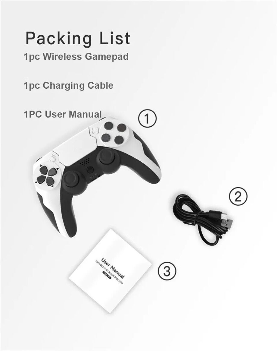 A P4 Wireless Gamepad Bt4.0 Multi Platform Connection Is Fast And ...