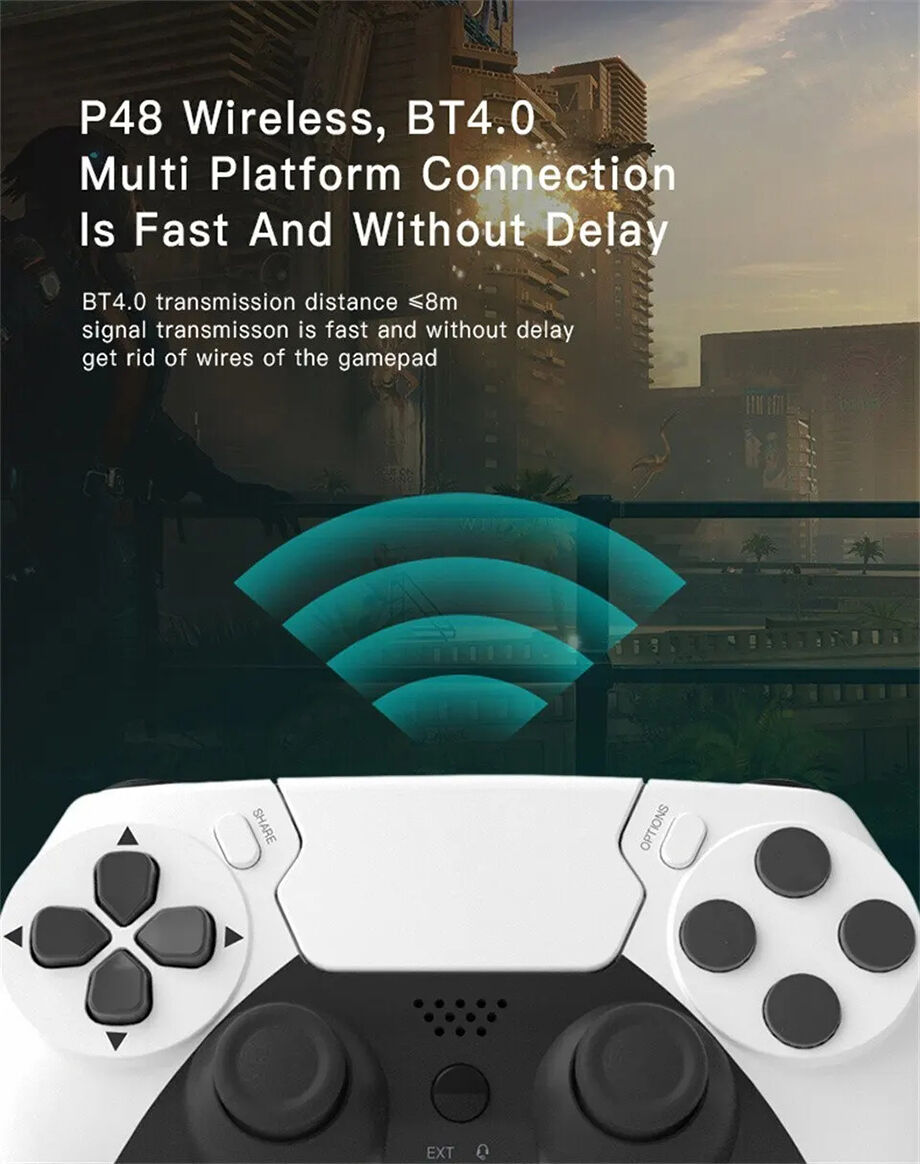 A P4 Wireless Gamepad Bt4.0 Multi Platform Connection Is Fast And ...