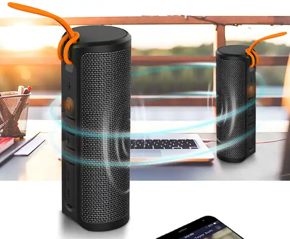 Aluminum Metal Mini Speaker Sports Outdoor Portable Sound Box M3 Super ...