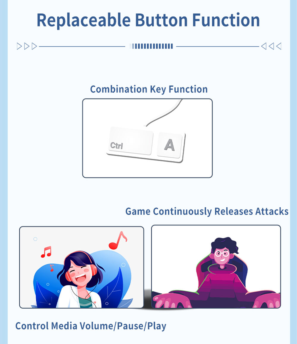 Oem B6 Custom White Wired Wireless Programming Macro Mechanical Hot ...