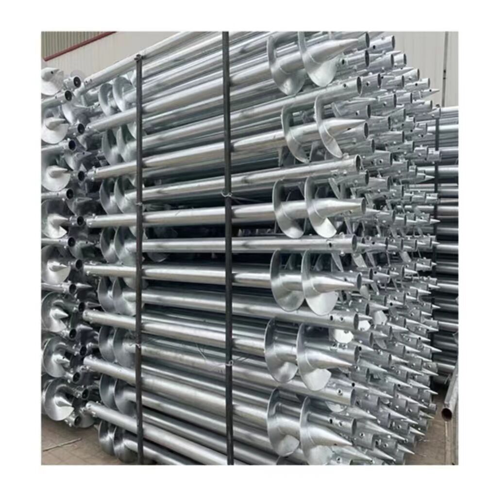 Solar Ground Screw, Gavalnized Ground Anchor, No-digging Ground ...