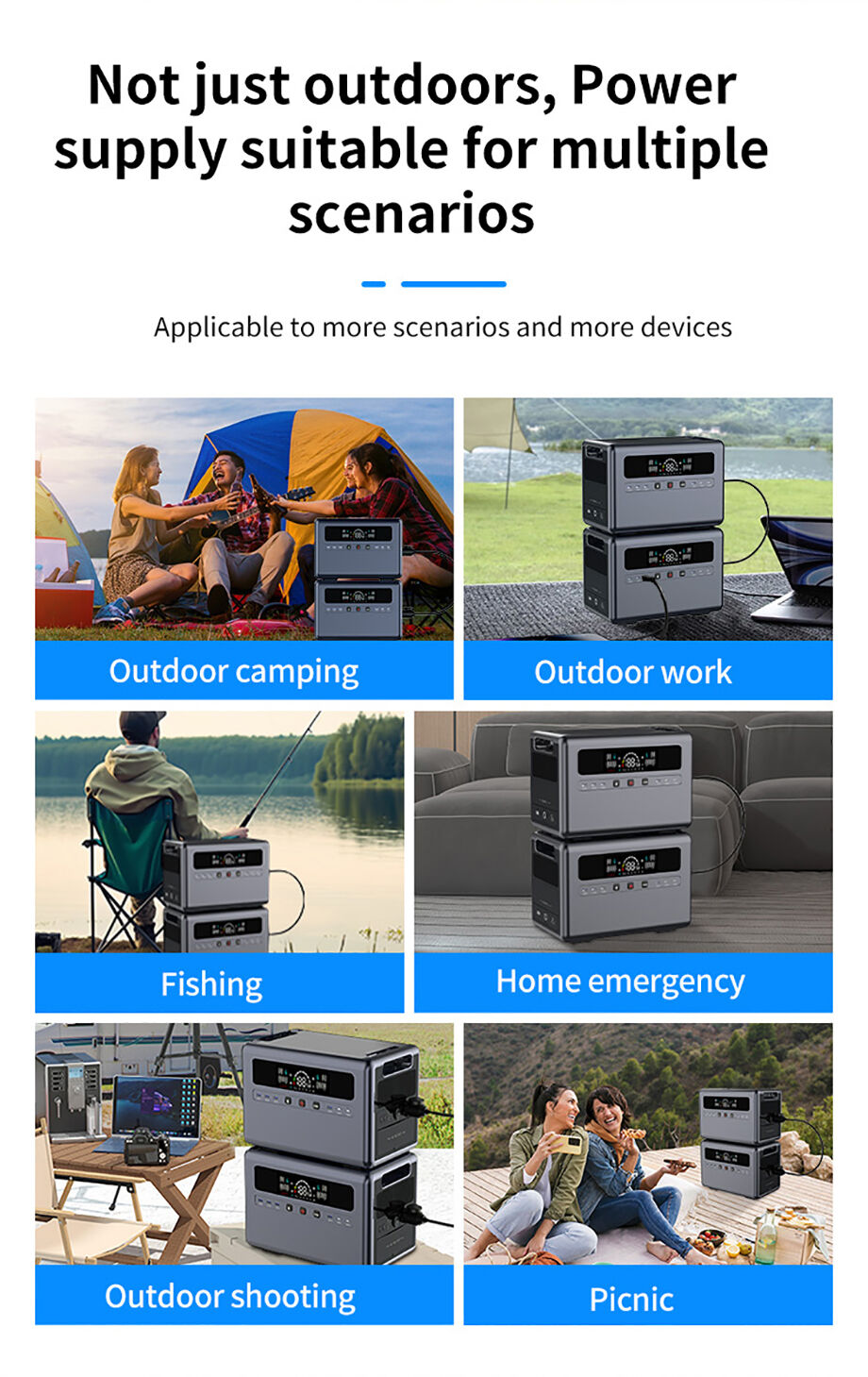 Customizable Off Grid Rechargeable Electric Outdoor 4800w Lifepo4 Solar ...