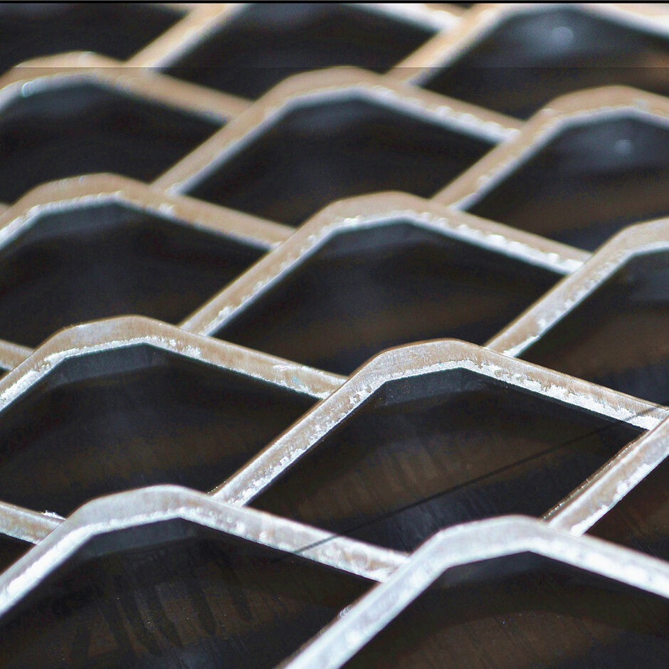 Buy Wholesale China High Quality Heavy Iron Steel Expanded Metal Mesh ...