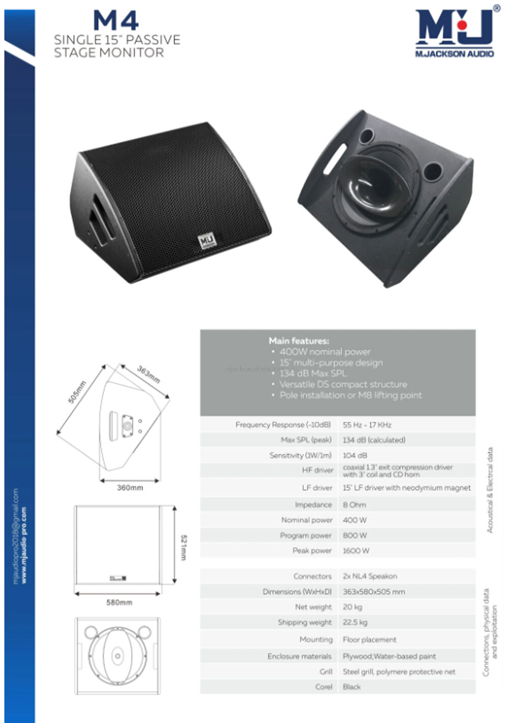 Buy Wholesale China Factory Outlet M4 Hot Sale Nice Quality 15 Inch ...