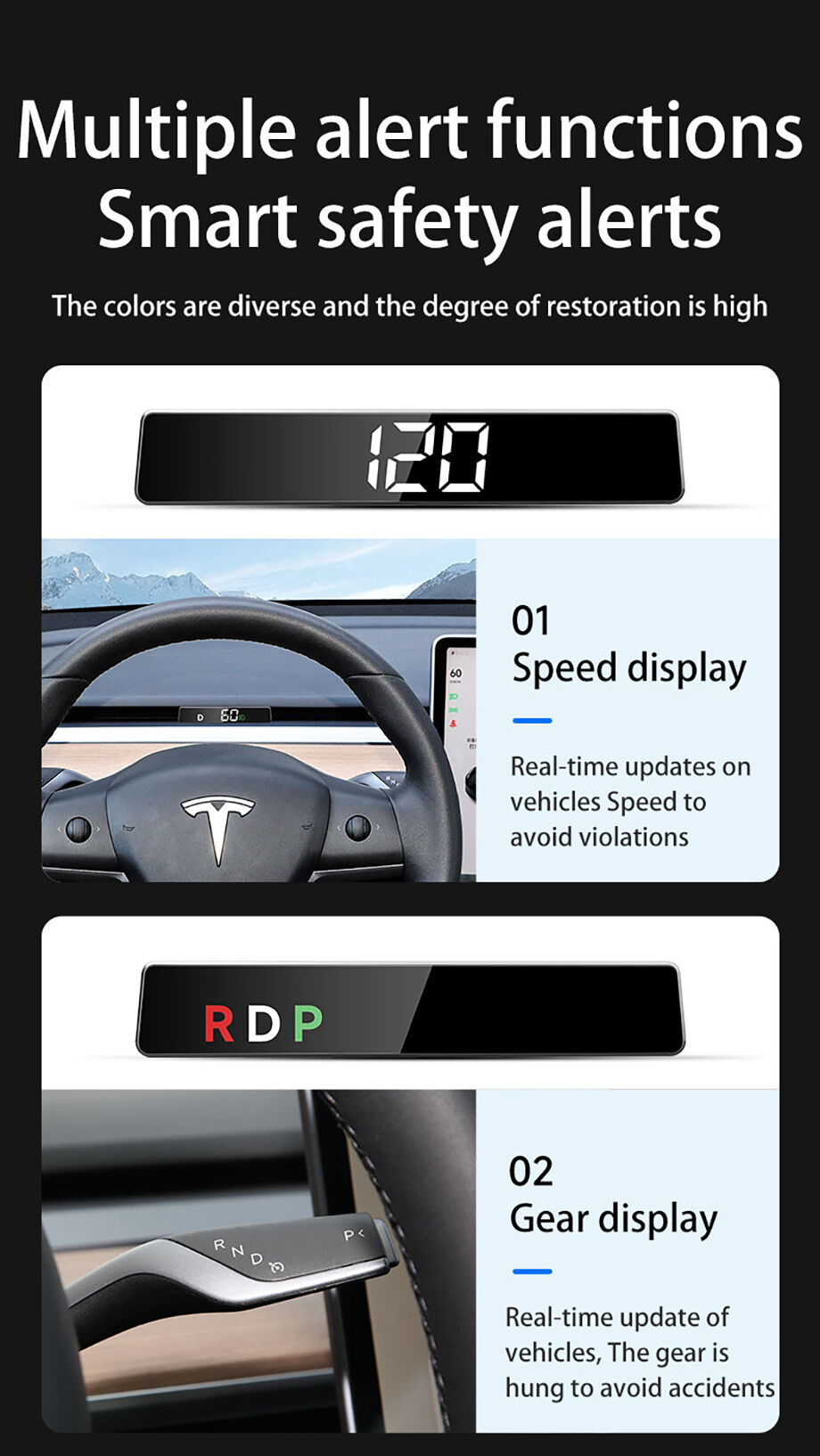 Buy Wholesale China Hud Speed Code Table Tesla Model3 Y & Hud Speed ...