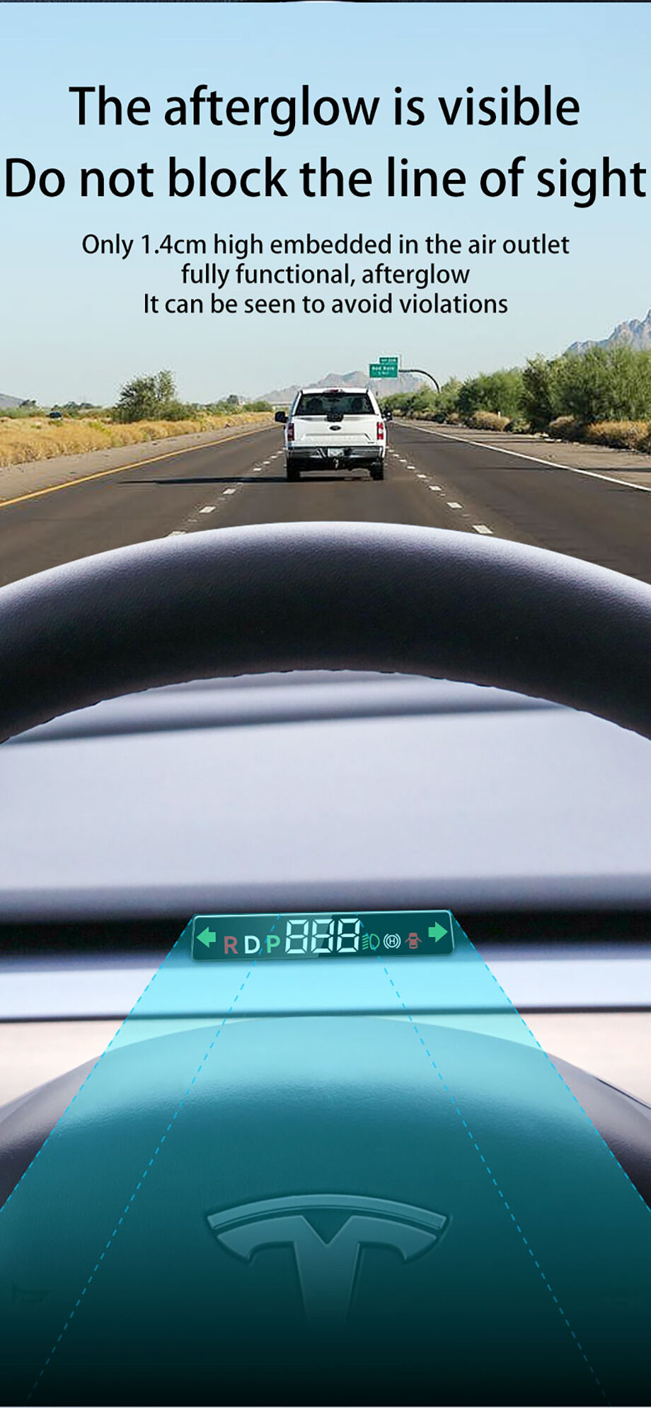 Buy Wholesale China Tesla Model3 Y Hud Speed Code Vehicle Speed ...