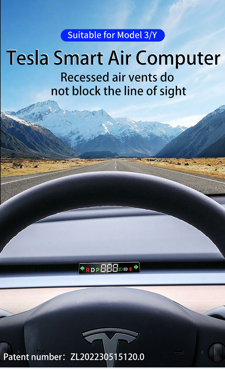 Buy Wholesale China Tesla Model3 Y Hud Speed Code Vehicle Speed ...