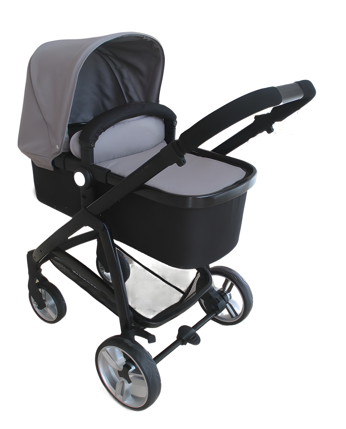 Baby Stroller Four-wheeled Stroller Height Adjustable Stroller, Strong ...