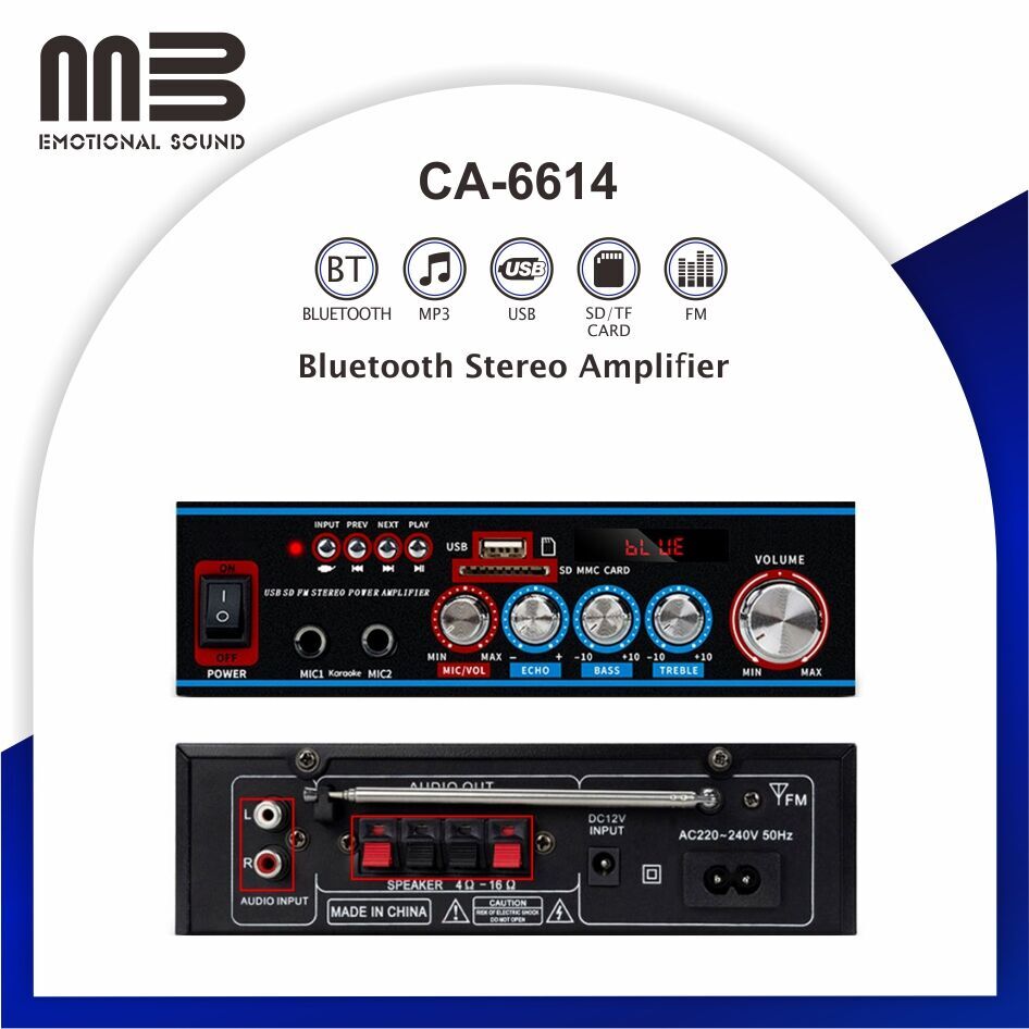 Buy Wholesale China Bluetooth Stereo Amplifier Portable Stereo Mini ...