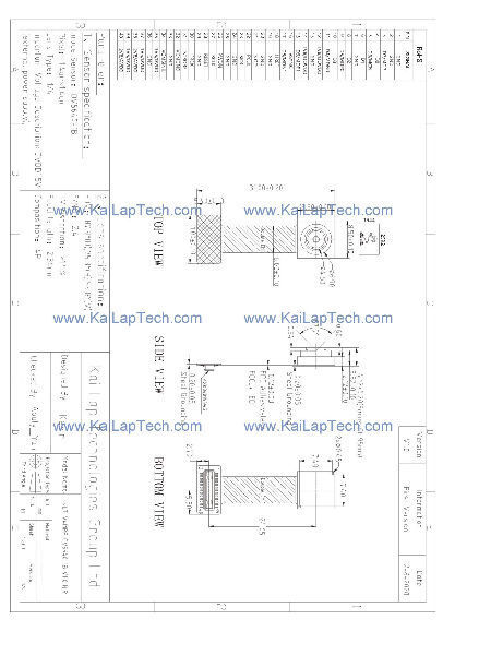 Klt-v4mpf-ov5640-1b V1.0 Nir 5mp Ov5640-1b Mipi And Dvp Parallel ...