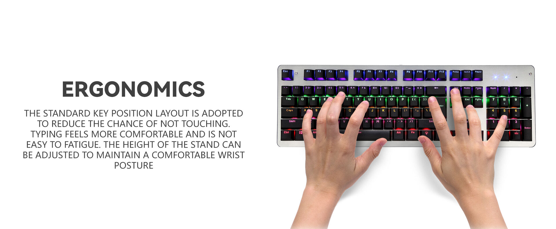 Buy China Wholesale New Upgrade Fashion 104 Keys Keyboard 60% Rgb Led ...