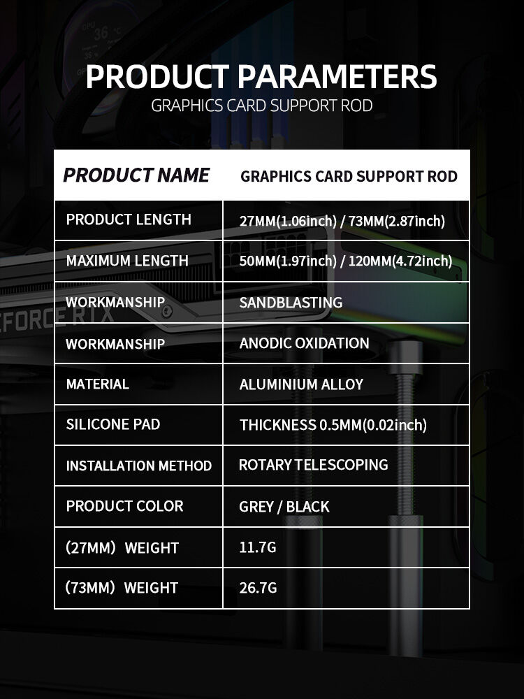 Buy Wholesale China Ihtp Graphics Card Gpu Brace Support Video Card Sag ...