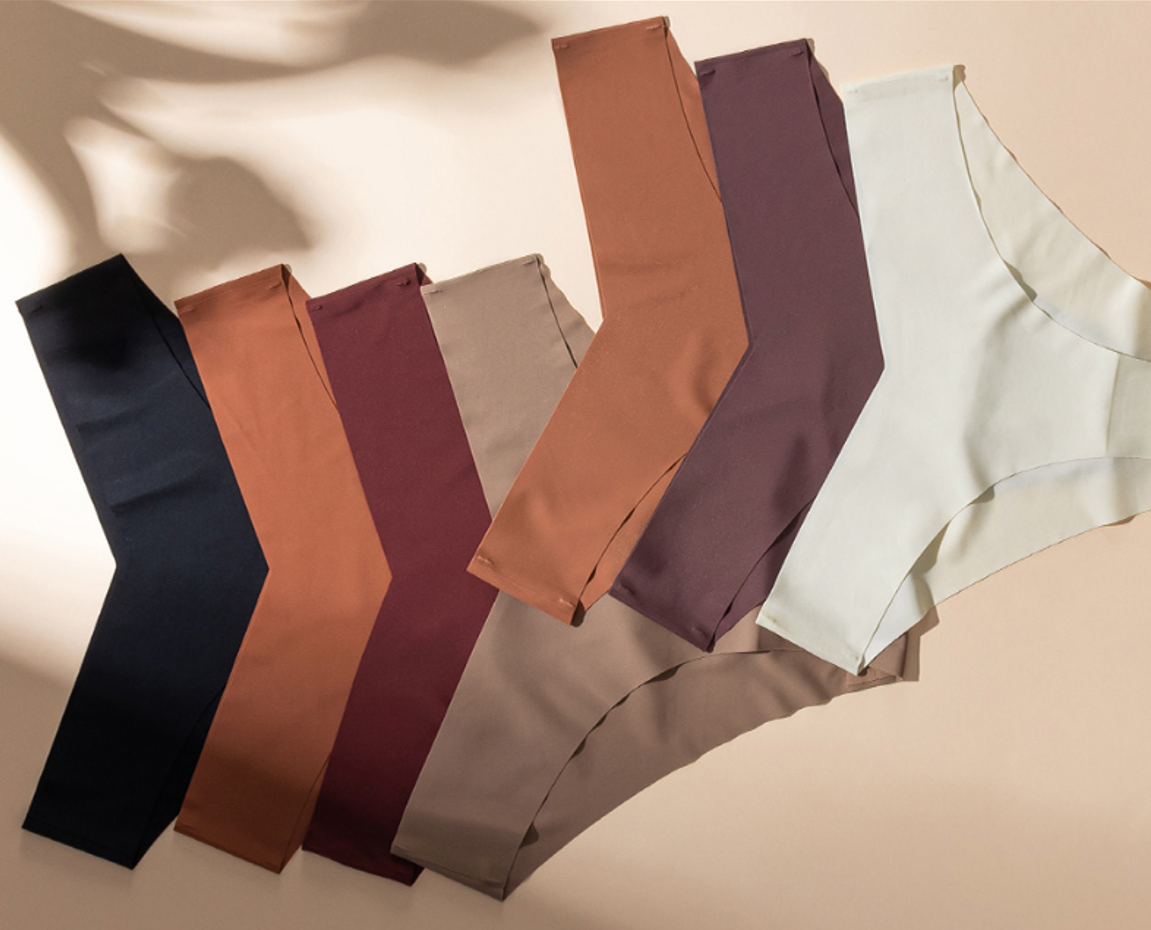 Wholesale Solid Color Low-waist Seamless Underwear Women Breathable ...