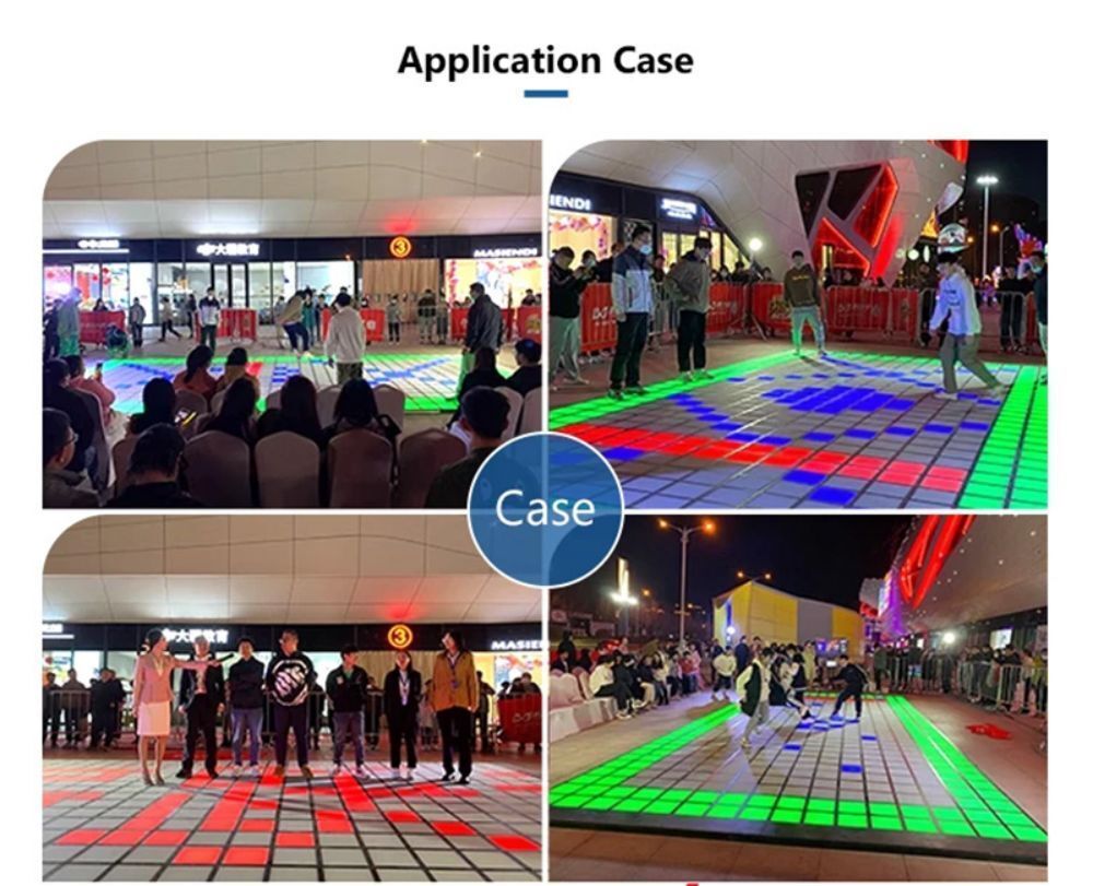 Compre 99 Juego Interactivo Led Dance Floor Mega Grid Juegos Piso Es ...