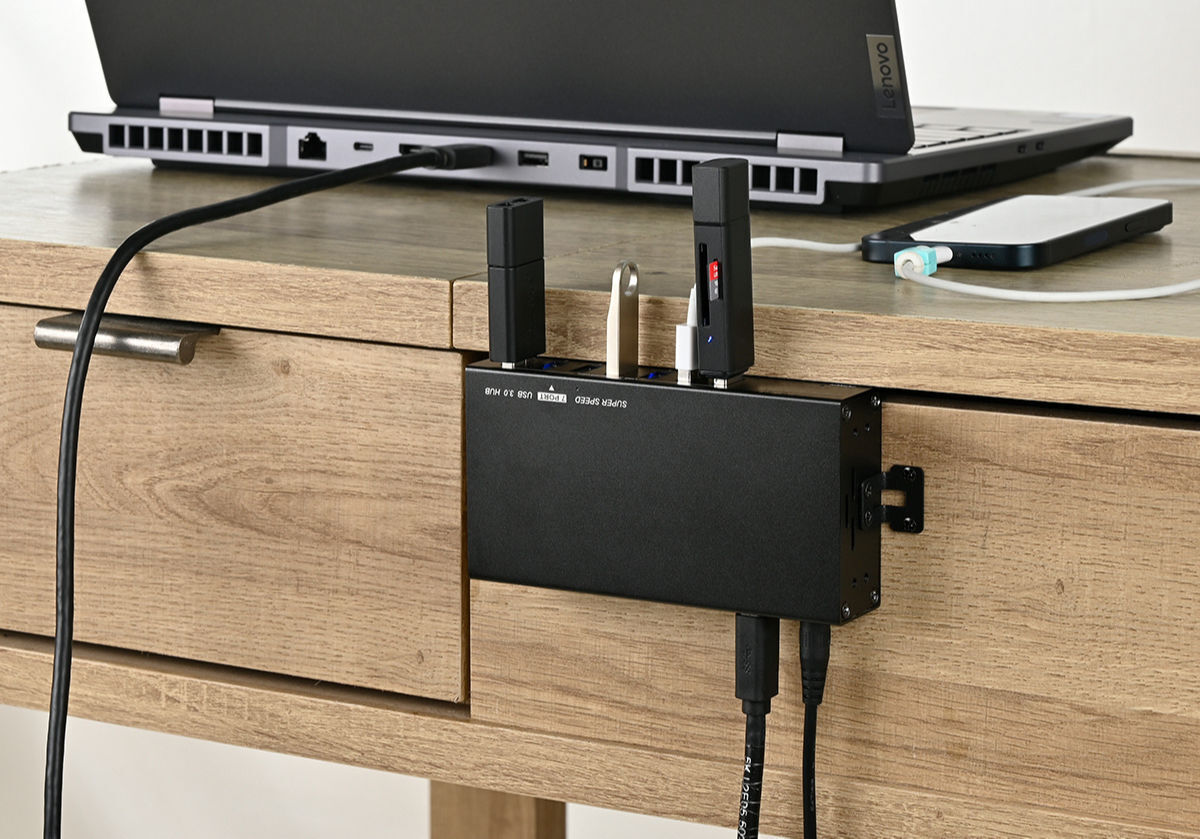 Industrial 16-port Usb 3.0 Hub, Wall, Desk And Din-rail Mountable, Usb ...