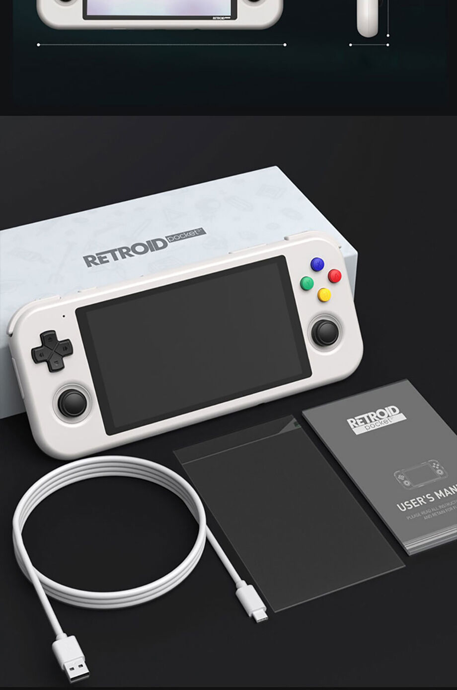 Buy Wholesale China A Rp3+ Portable Handheld Game Console Retroid ...