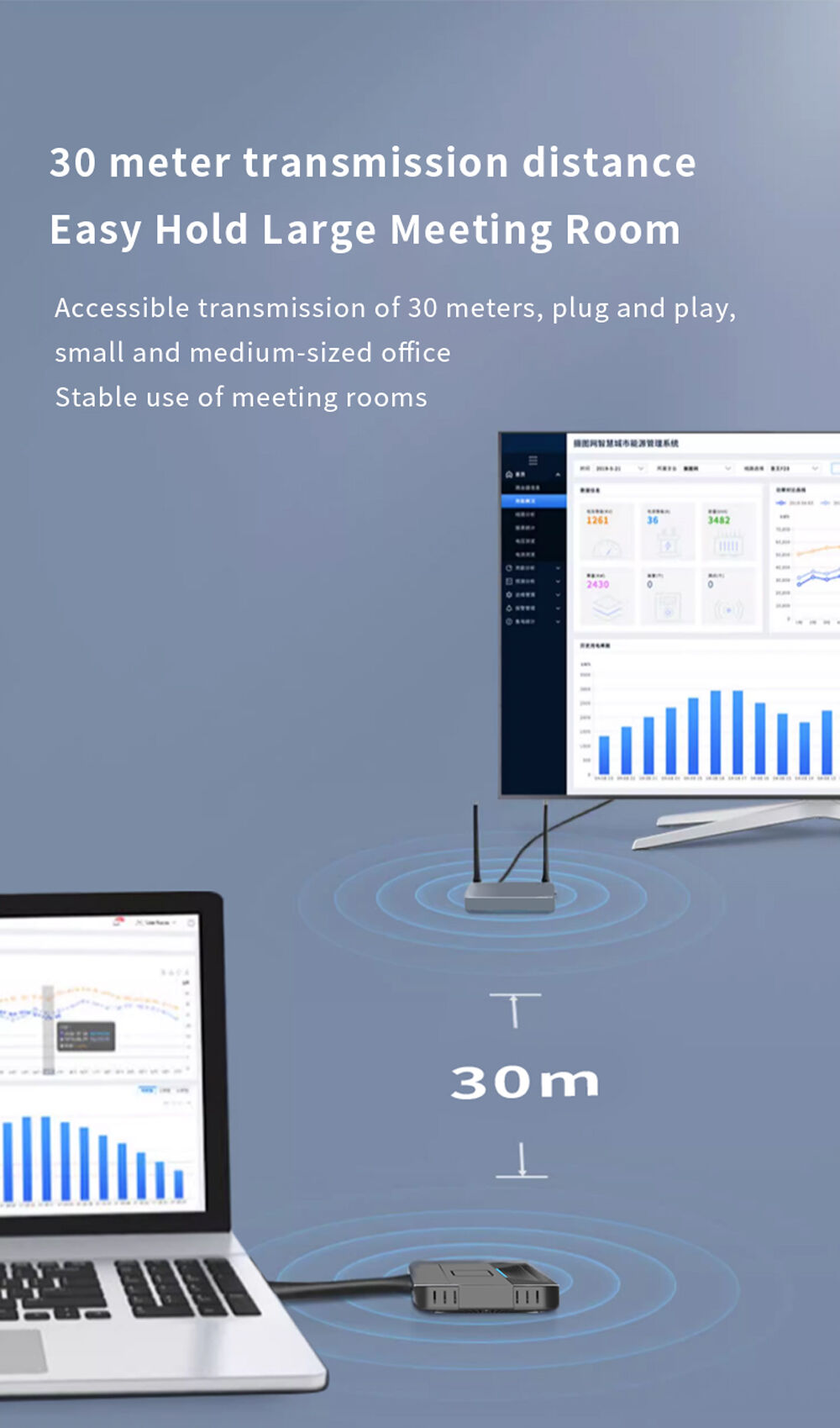 Buy Wholesale China Wireless Transmitter Type-c Extender Adapter 4k ...