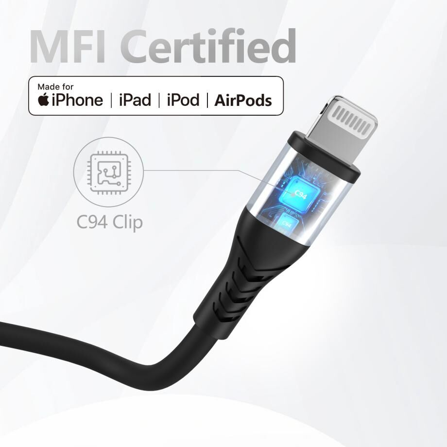 Buy Wholesale China Wholesale Silicone Material Mfi Cable Usb C ...