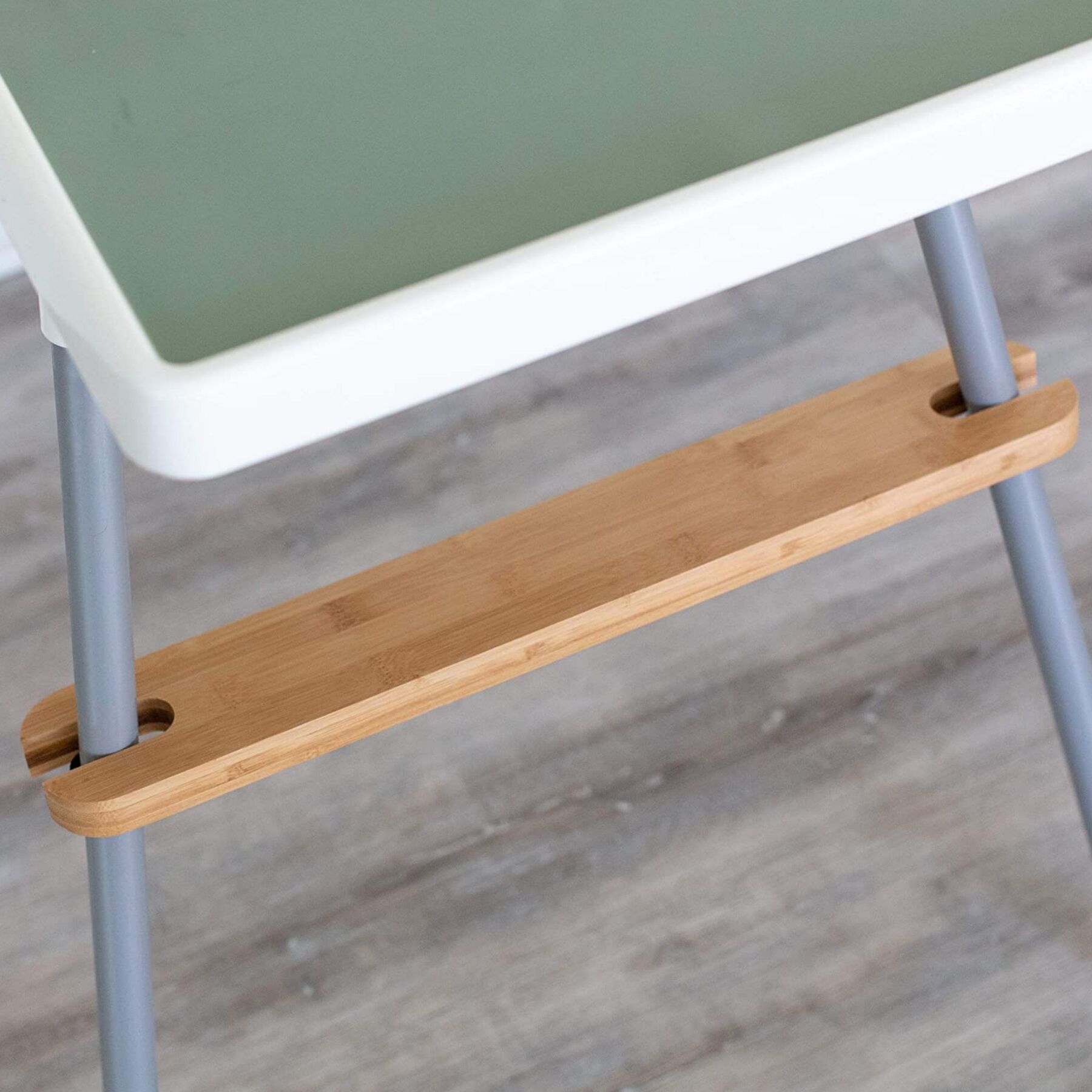 Buy Wholesale China Bamboo High Chair Footrest Adjustable Natural ...