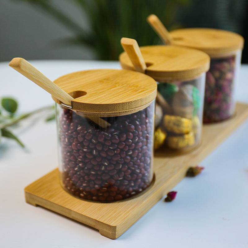 Bulk Buy China Wholesale Clear Glass Storage Jar Food Container Bottles ...