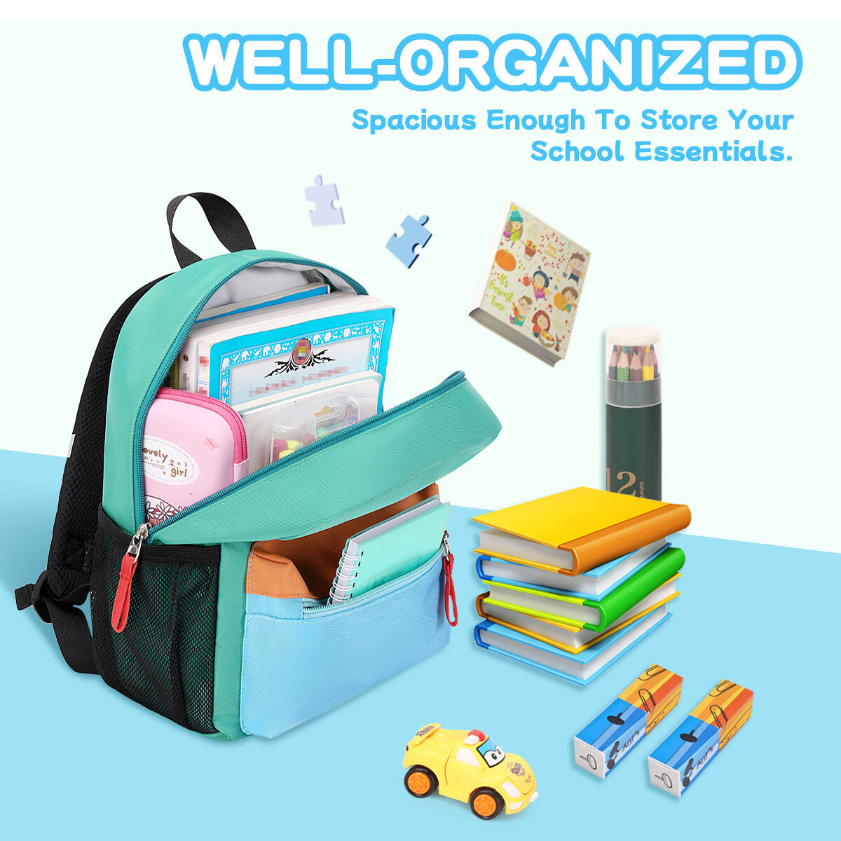 Buy Wholesale China Bsci Customized Kindergarten Elementary School Printing Light Folding ...