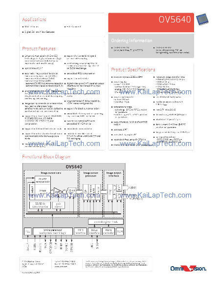 Klt-m8mpa-ov5640 V1.2 5mp Ov5640 Mipi And Dvp Parallel Interface Auto ...