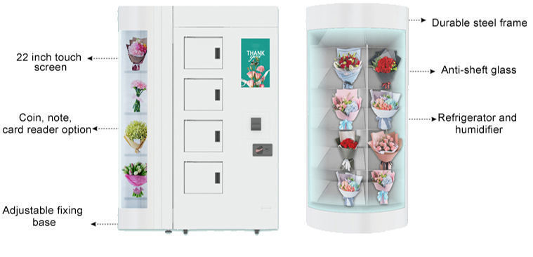 Factory Direct High Quality China Wholesale Large Fresh Flower Vending ...