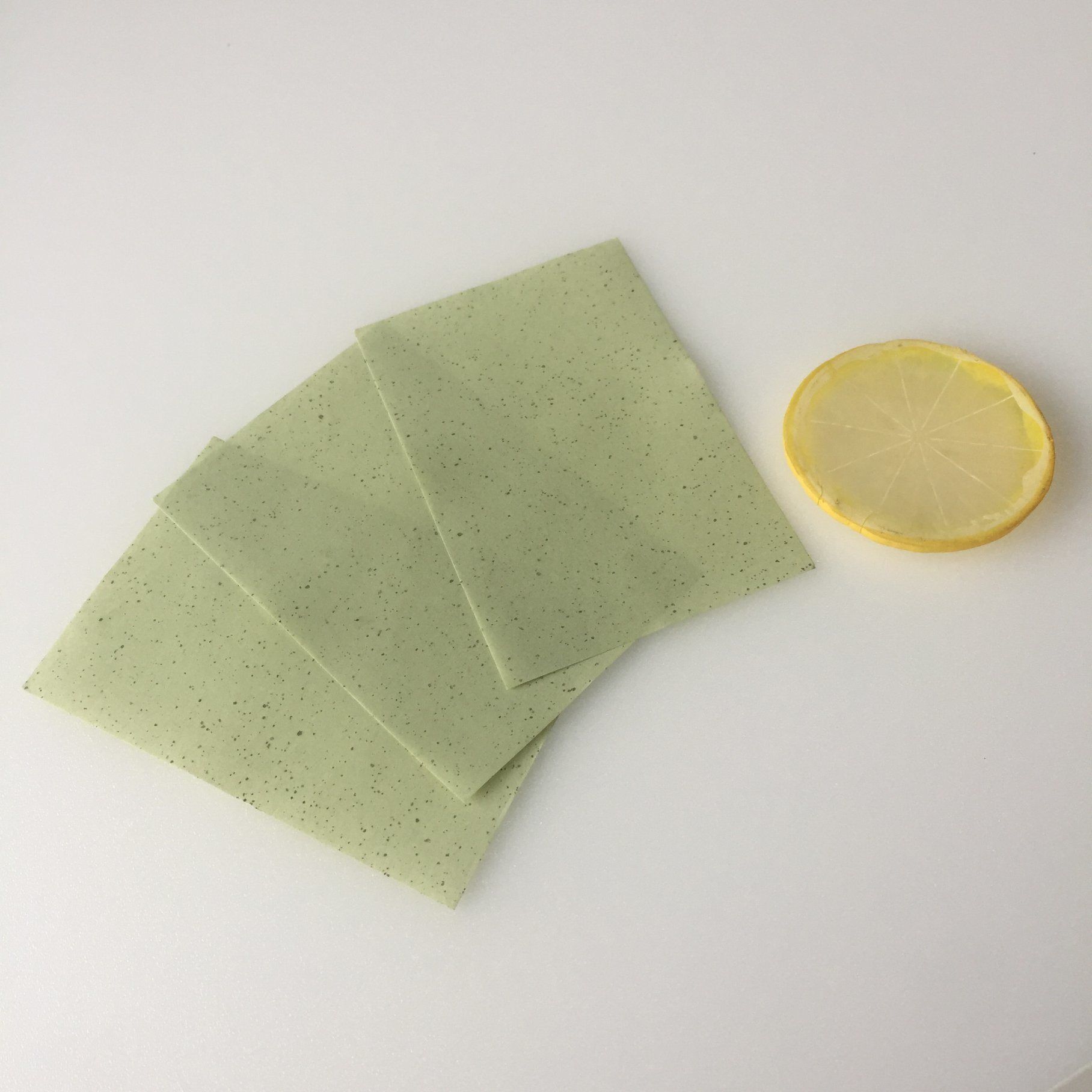 Natural Bamboo Charcoal Oil Absorbing Tissues - 100 Counts, Easy Take ...