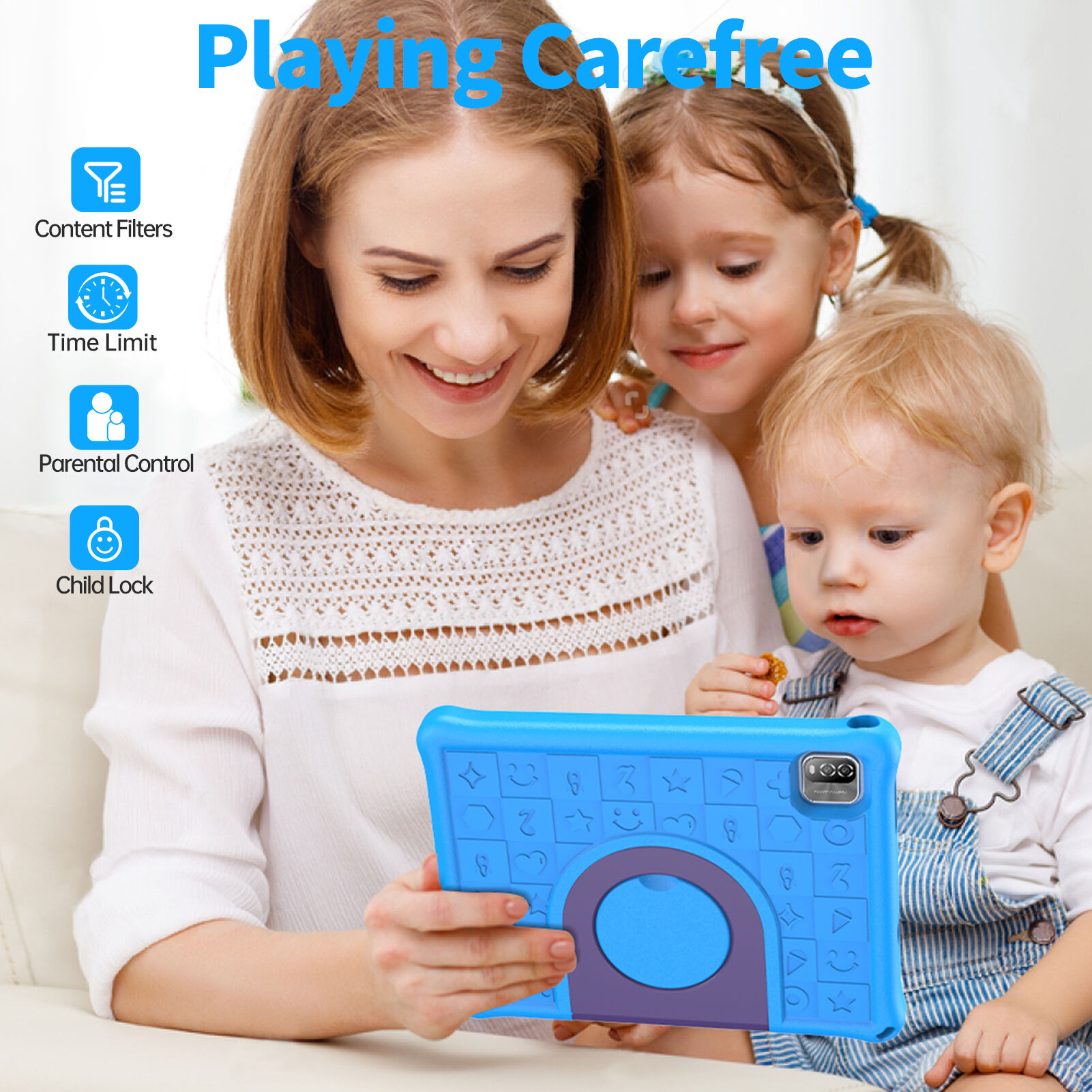 B10k 10.1 Inch Children's Tablet Game And Education Kids Tablet, Quad ...