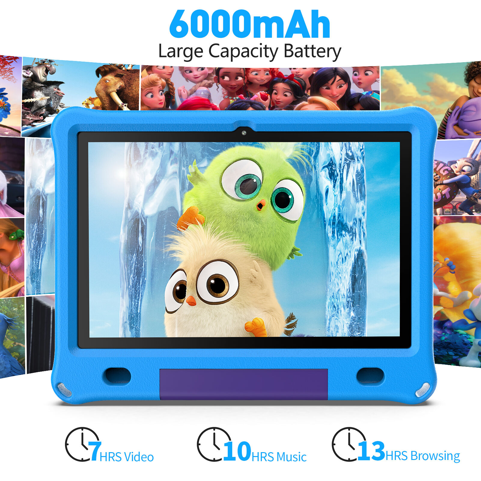 B10k 10.1 Inch Children's Tablet Game And Education Kids Tablet, Quad ...