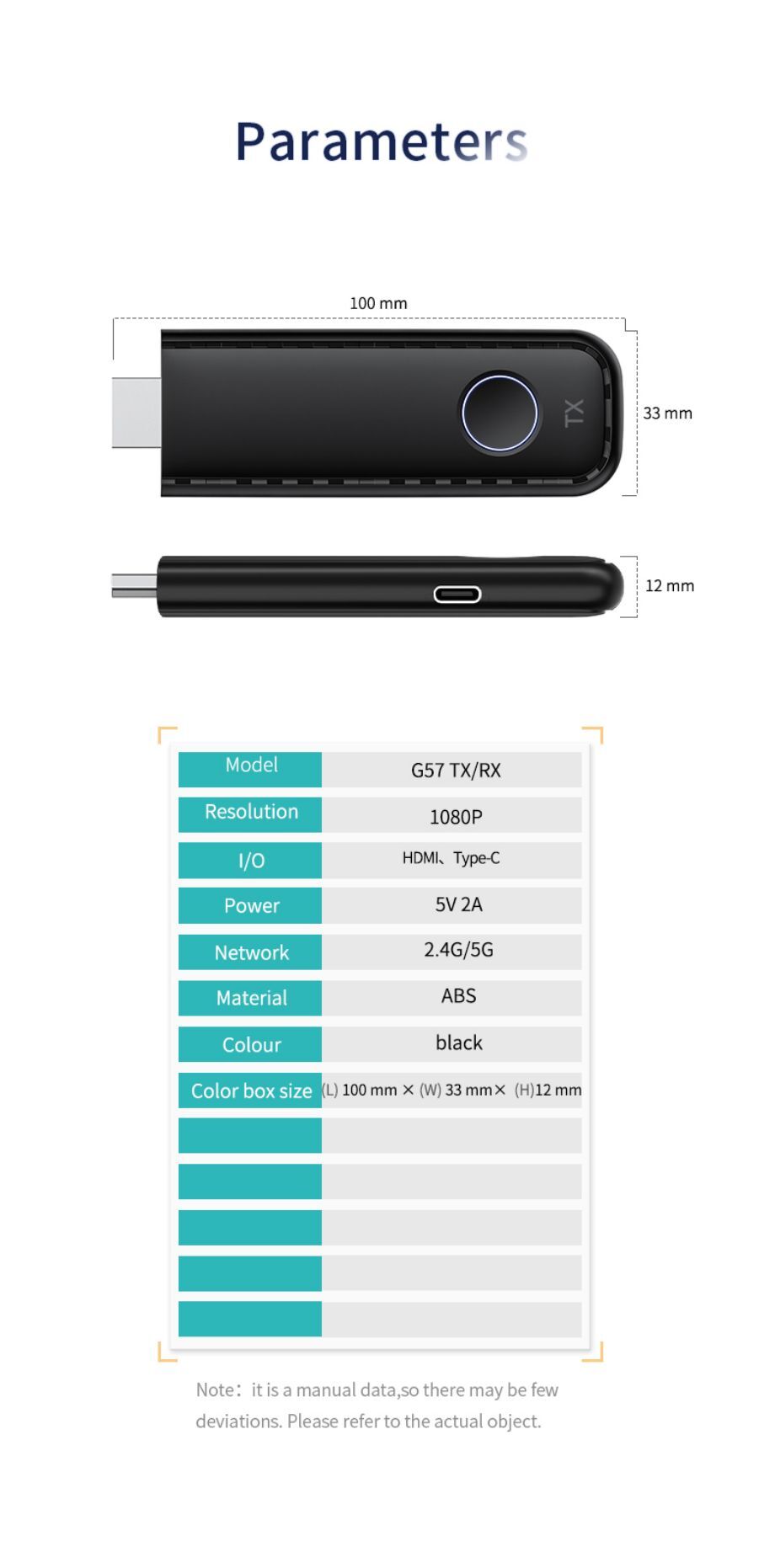 Wireless Meeting Sharing Screen System Built-in Antenna 1080p High ...