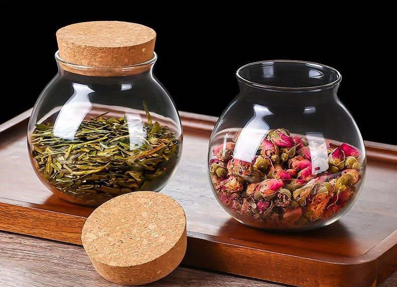 Bulk Buy China Wholesale Clear Glass Storage Jar Food Container Bottles ...