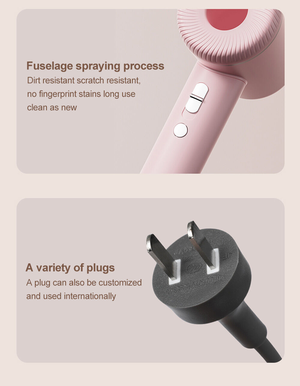 Teejoin Professional Blow Dryer 1500w, Lightweight Powerful Fast Dry ...