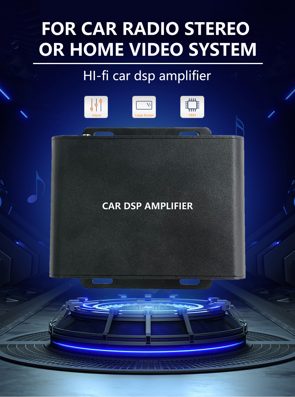 Car Dsp Amplifier Sound Upgrade For Android Radio $18 - Wholesale China ...