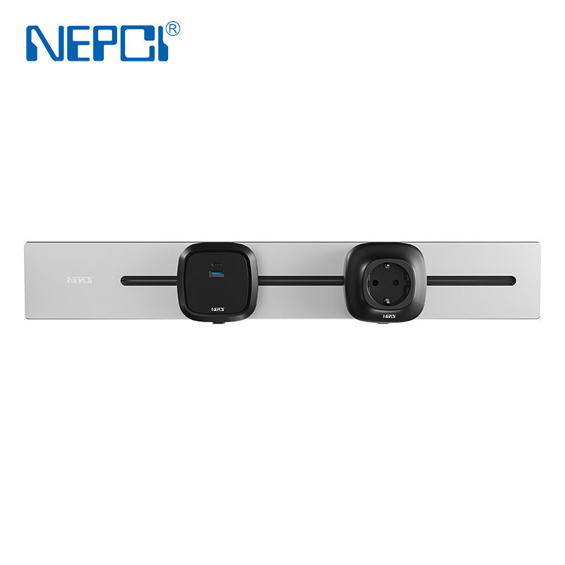 Factory Price Embedded Power Track System With 65w Usb Outlet And ...