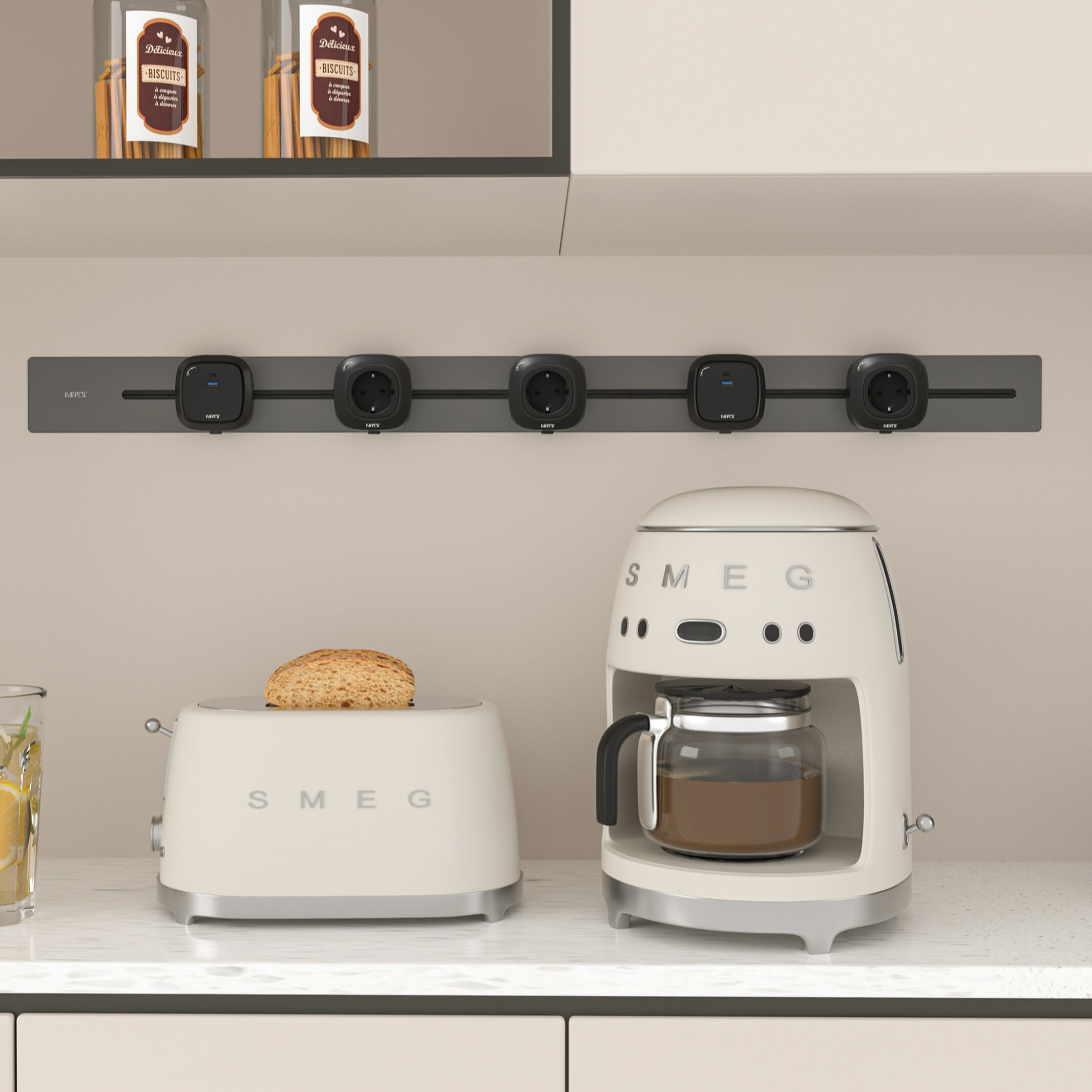 Factory Price Embedded Power Track System With 65w Usb Outlet And ...