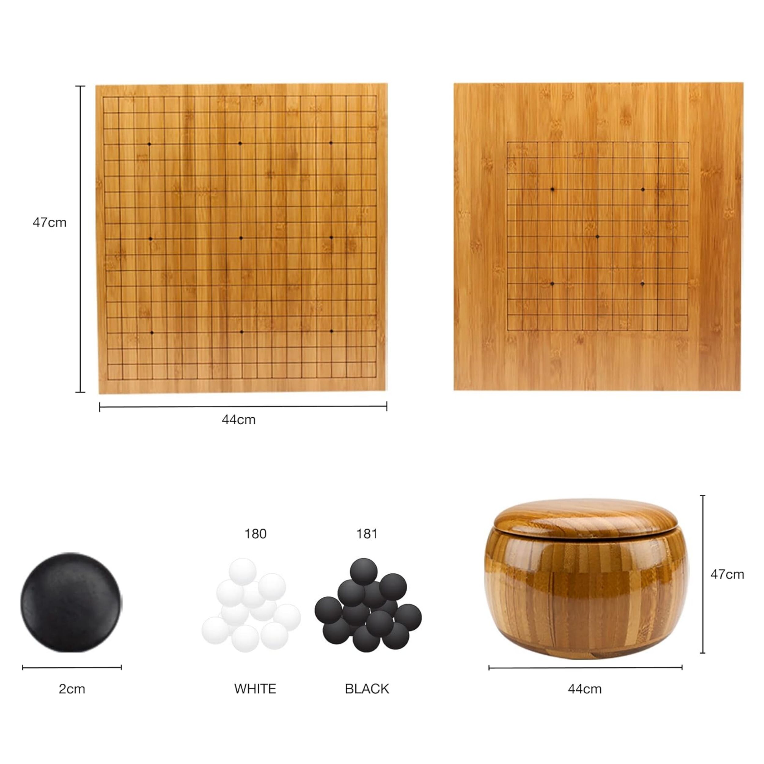 Bulk Buy China Wholesale Bamboo Go Game Set Natural Wood Go Board Bowls ...