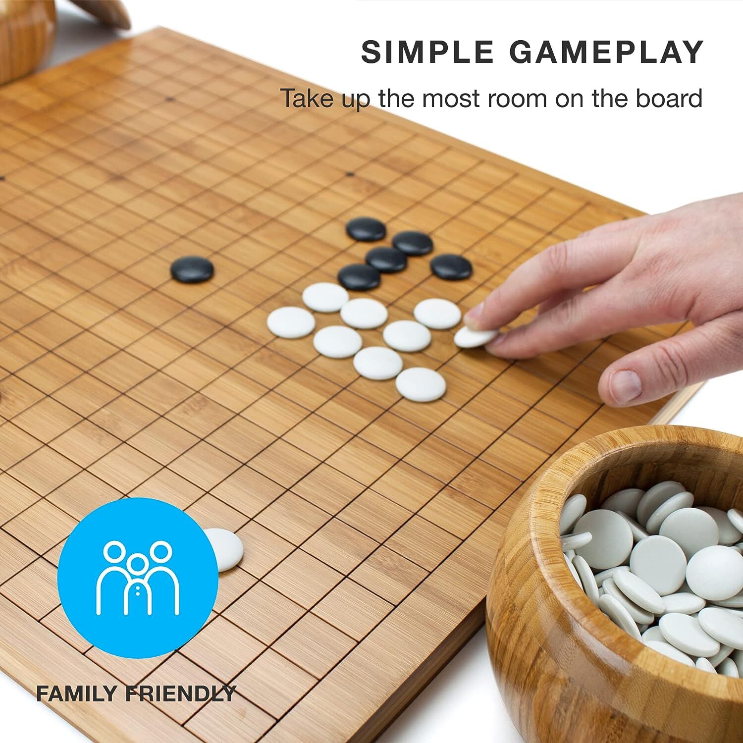 Bulk Buy China Wholesale Bamboo Go Game Set Natural Wood Go Board Bowls ...
