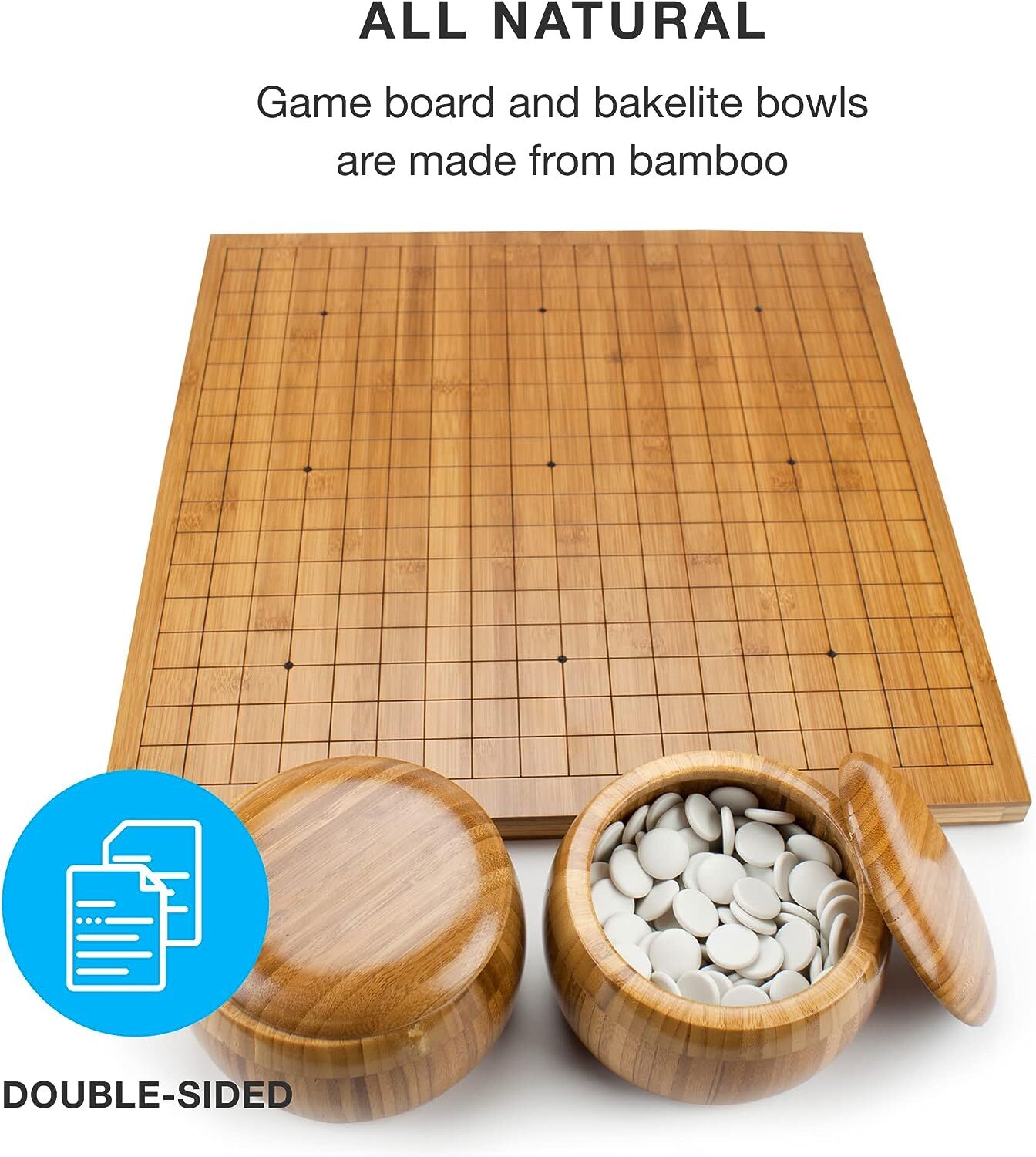 Bulk Buy China Wholesale Bamboo Go Game Set Natural Wood Go Board Bowls ...