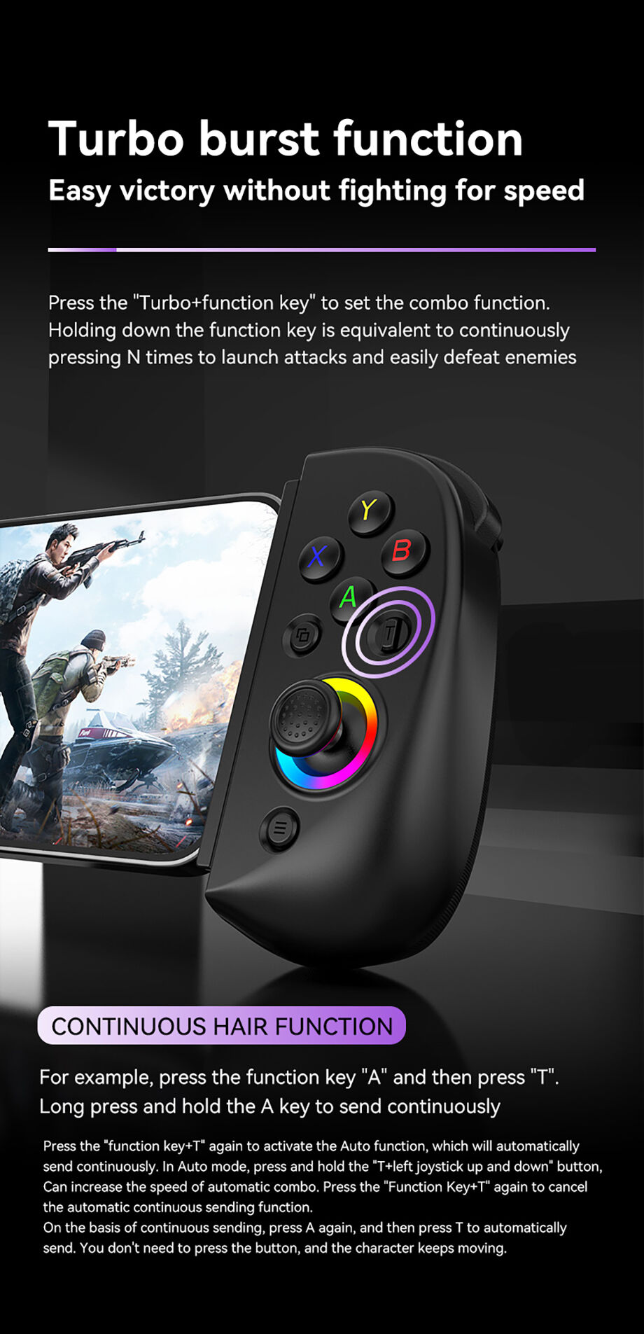 Buy Wholesale China A D8 Wireless Stretching Extendable Gaming ...