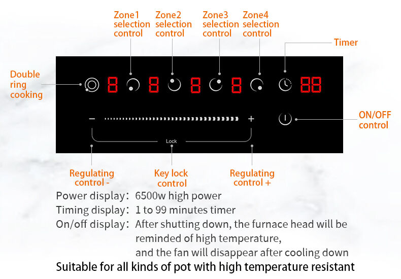 Buy Wholesale China Four Burners Infrared Cooktop Induction Cooker ...