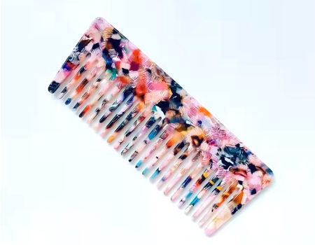 Hot Sale Colourful Acetate Leopard Print Anti Static Detangling ...