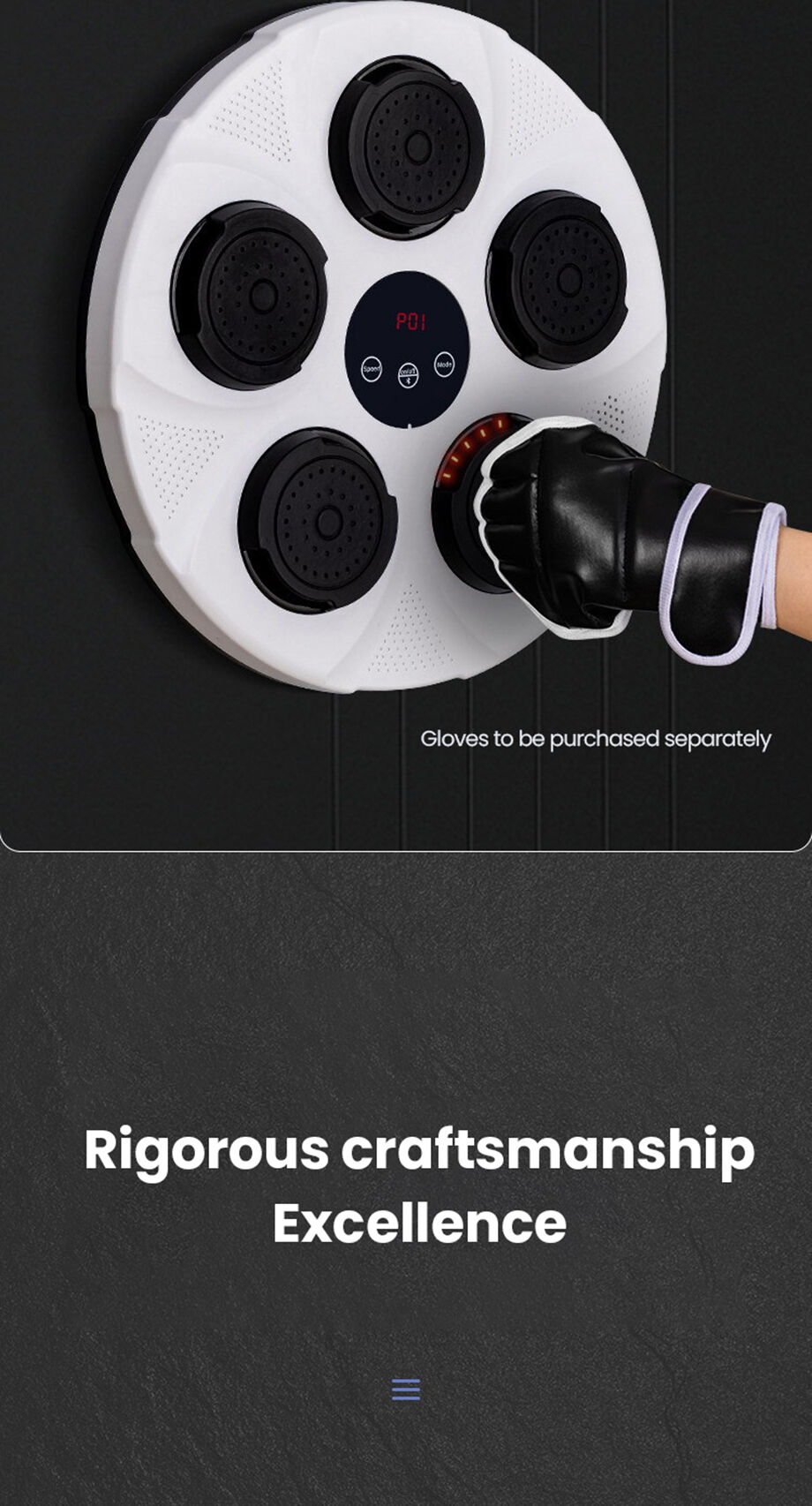 Buy Wholesale China Smart Electronic Bluetooth Punching Pad Music ...