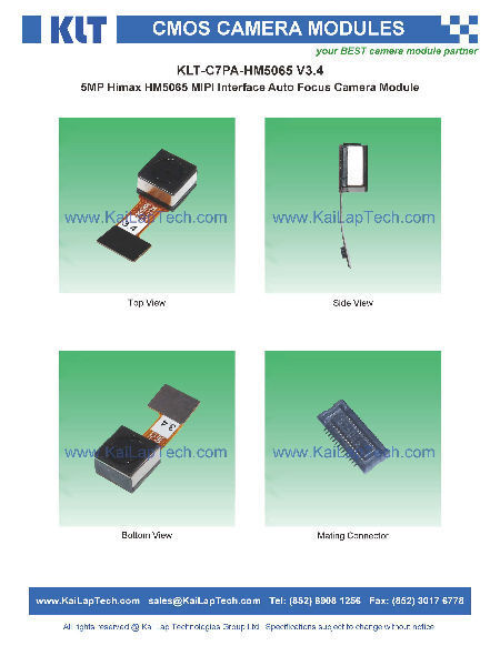 Factory Direct High Quality Hong Kong SAR Wholesale Klt-c7pa-hm5065 V3 ...