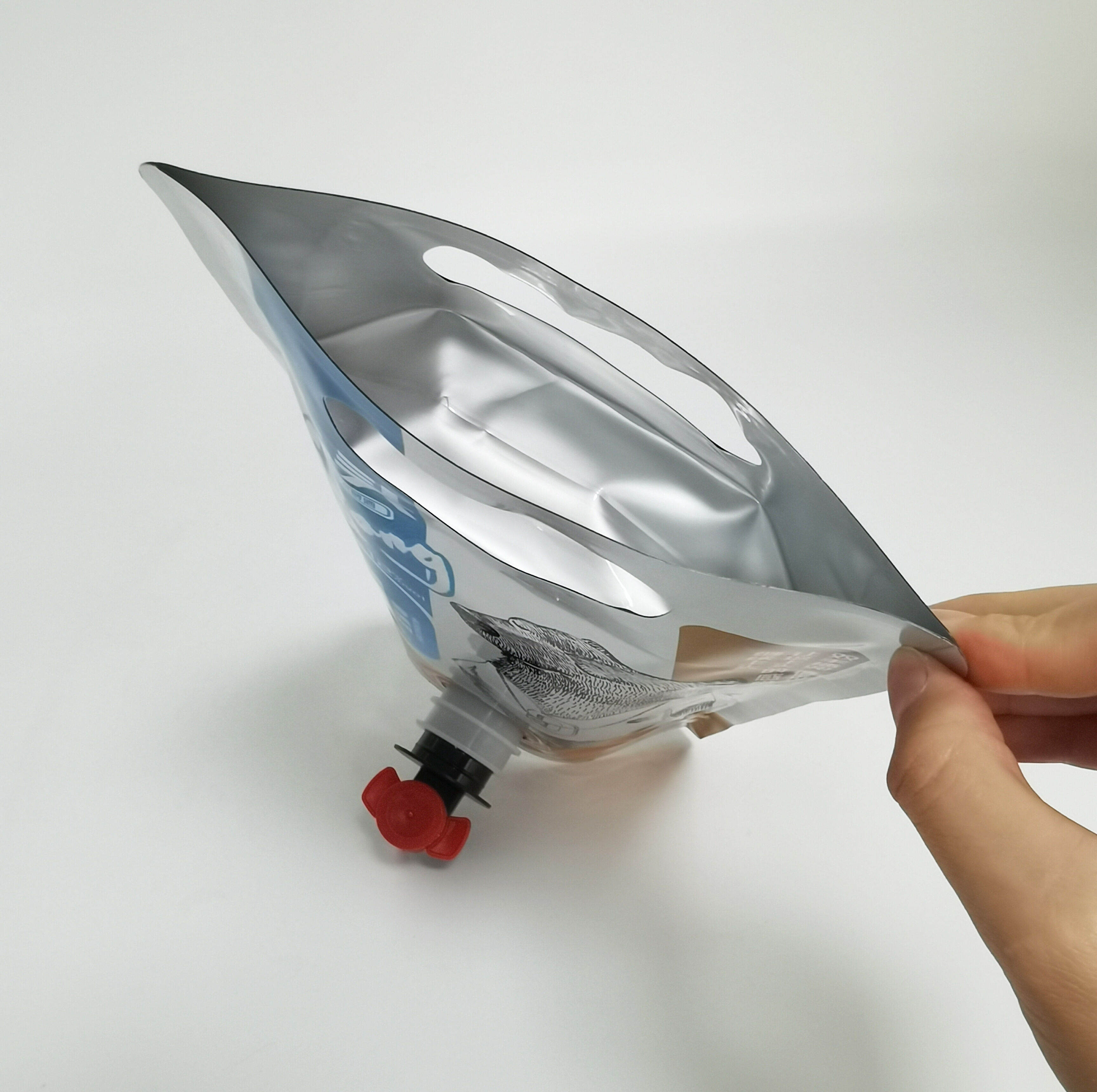 Buy Wholesale China 1l-5l Stand Up Pouch Bib With Tap Foldable Beer Bag ...