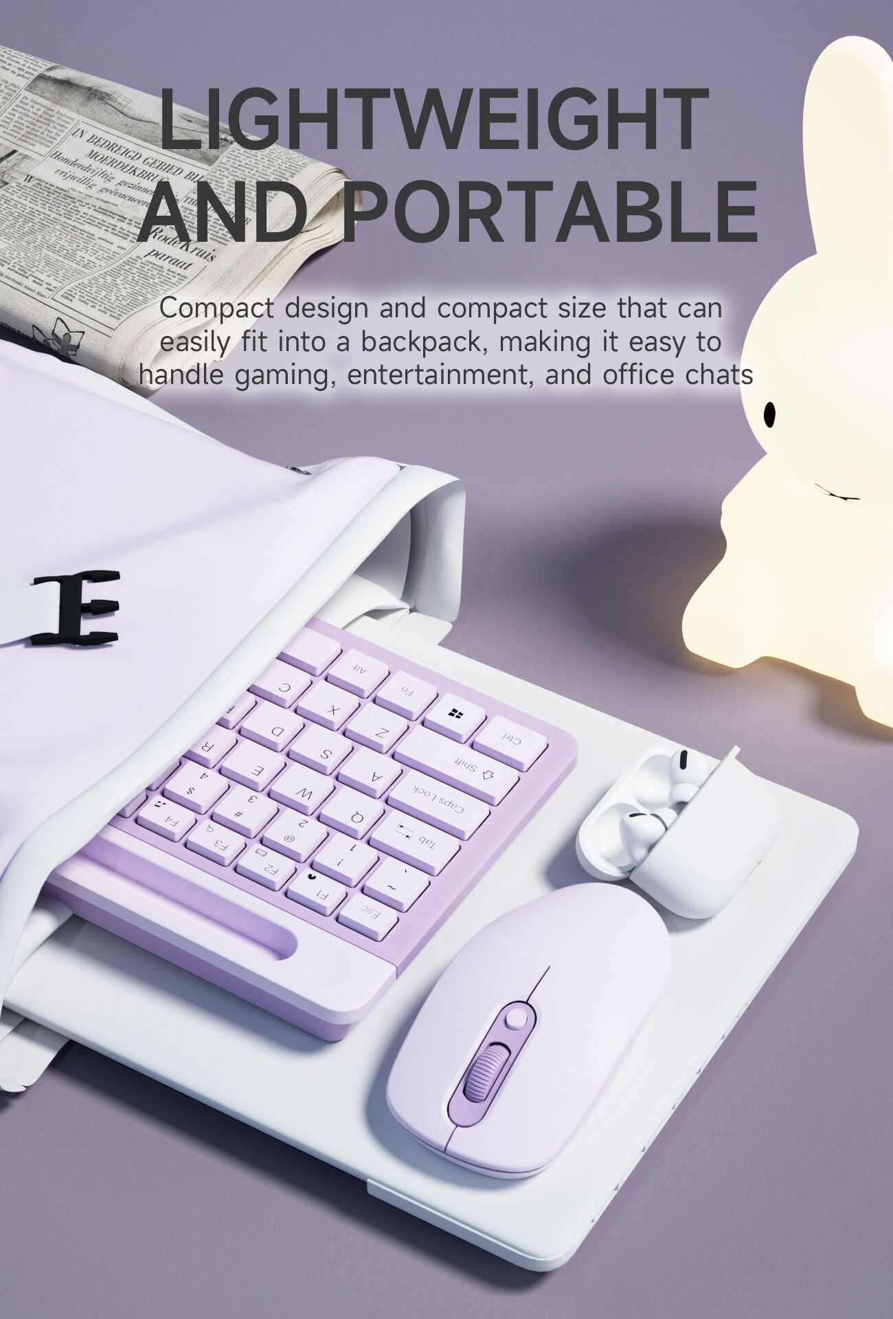 Umila Wireless 2.4g Color Office Wireless Keyboard And Mouse Set Office ...