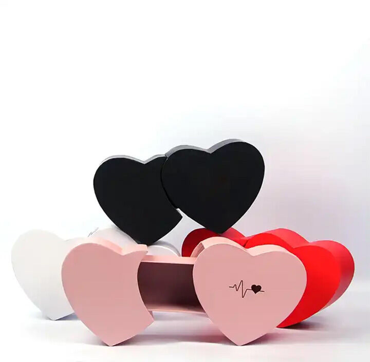 Buy Wholesale China Creative Delicate Double Heart Around Open Cover ...