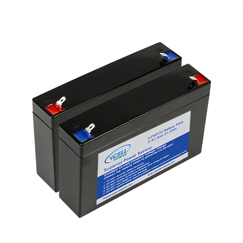 Buy Wholesale China Factory Price 6.4v 8ah 51.2wh Lifepo4 Battery Pack ...