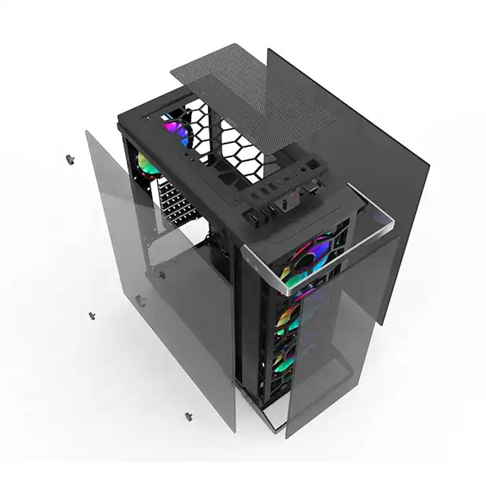 Fully Tempered Glass Atx Computer Case And Tower Atx Gaming Case Oem ...